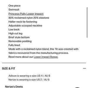 Princess Polly | Swim | One Piece Bikini | Poshmark